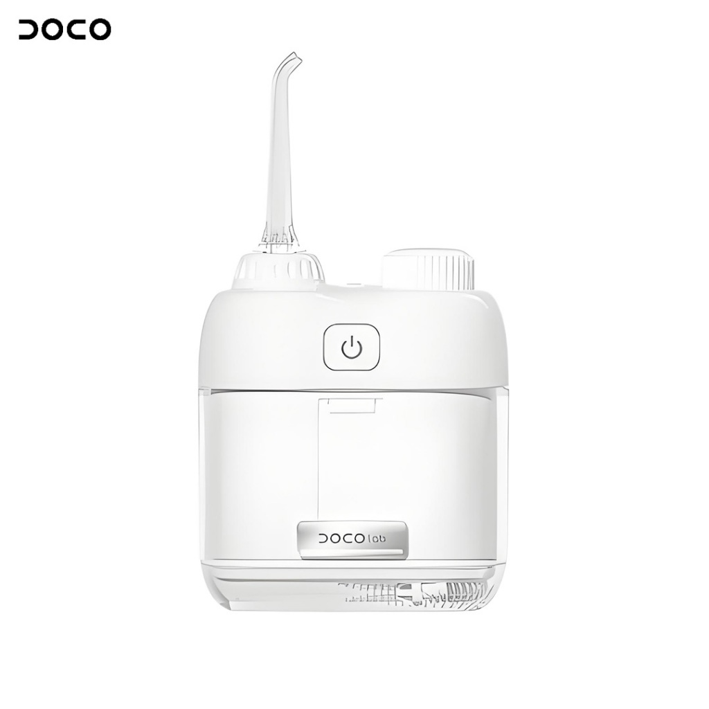 DOCO Portable Mini Water Flosser Oral Irrigator 140psi Pulsed Water Jet IPX7 Chăm sóc răng miệng ...