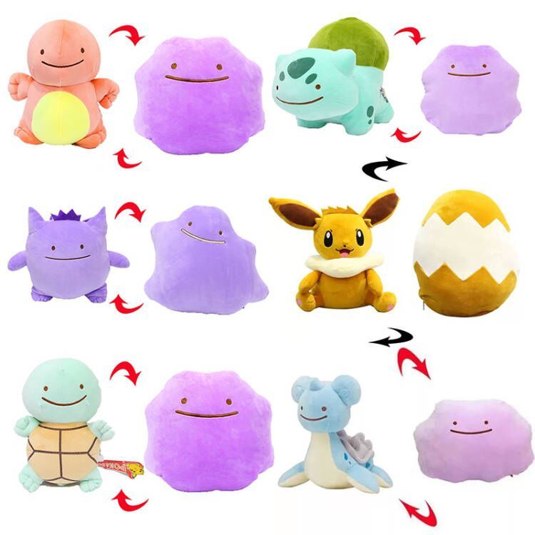 8 Kiểu 20cm-32cm Pokemon Ditto Lật Sang Trọng Búp Bê Dragonite Magikarp ...