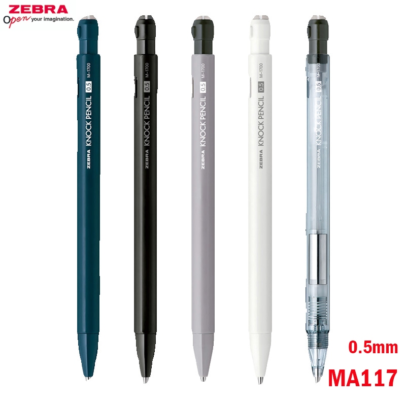 1 Cái Nhật Bản ZEBRA MA117 Bút Chì Tự Động KNOCK PENCIL Trung Tâm Trọng Lực Thấp 0.5mm | Shopee ...