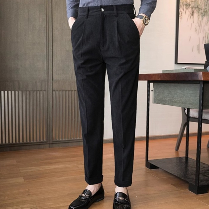 quần nhung tăm nam NHYGSV Vải chống nhăn thoáng khí 5 màu Size 28-38 ...