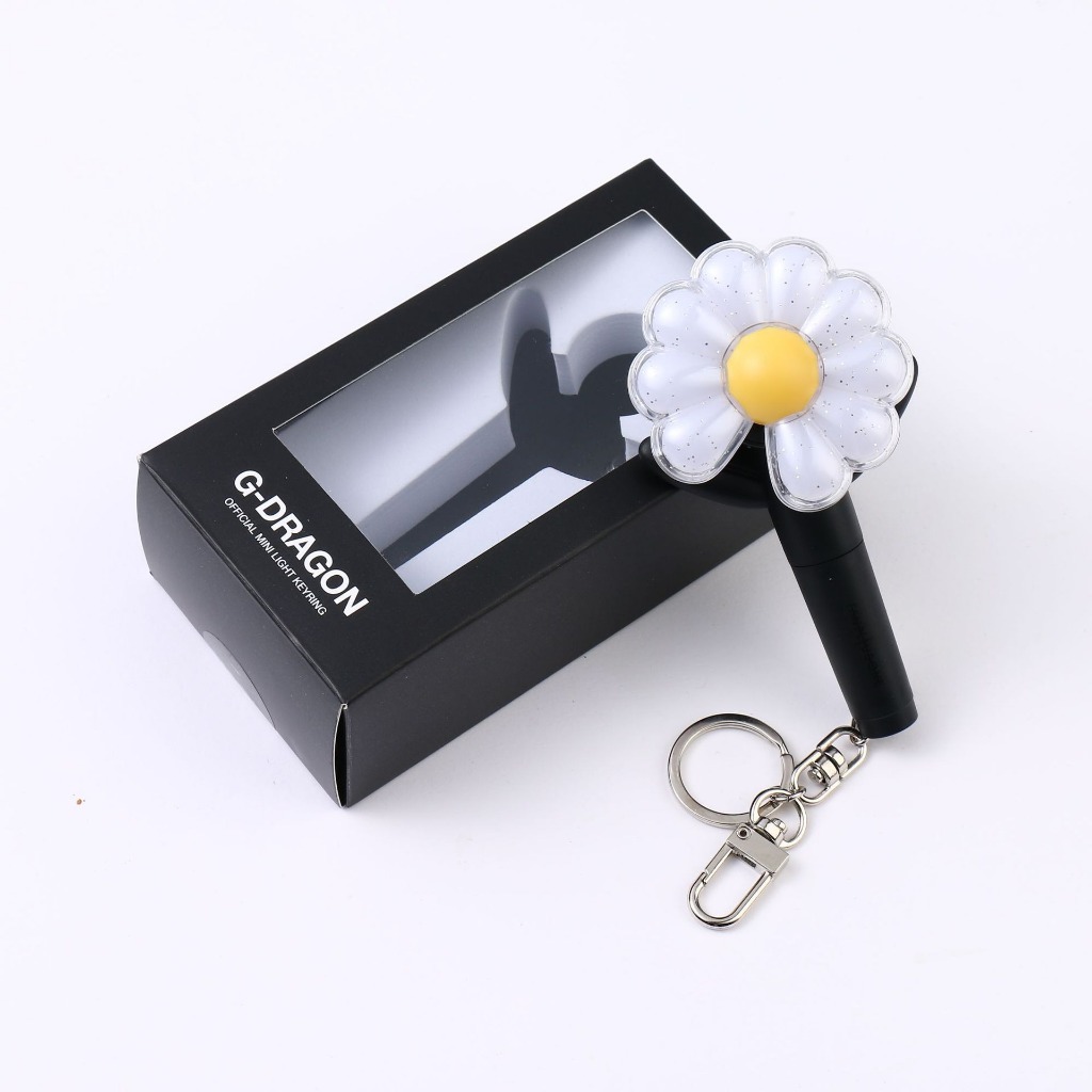 K-POP BIGBANG G-Dragon Mini Móc Khóa Ánh Sáng Dính GD lightstick Móc ...