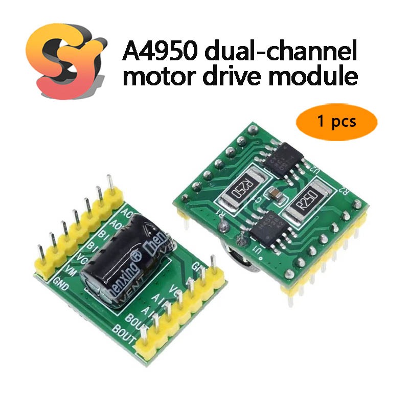 [Cung cấp hàng có sẵn] 1 chiếc A4950 AT8236 Mô-đun điều khiển động cơ mạch kép DC Mô-đun bảng ...