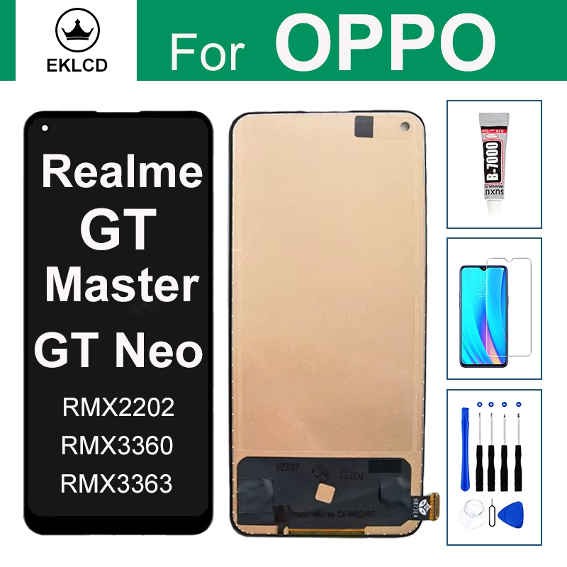 Màn Hình 6.43 "Cho OPPO Realme GT Master Edition Neo 5G RMX2202 RMX3363 LCD Với Bộ Số Hóa Màn ...