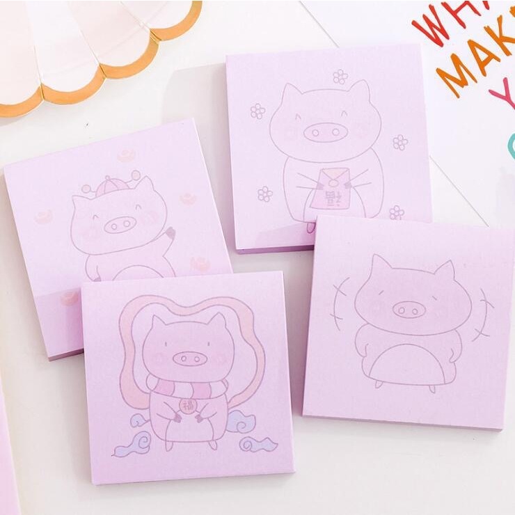 1 Trái Tim Cô Gái Kỳ Lân note Book Sinh Viên Sáng Tạo Tin Nhắn Ghi Chú ...