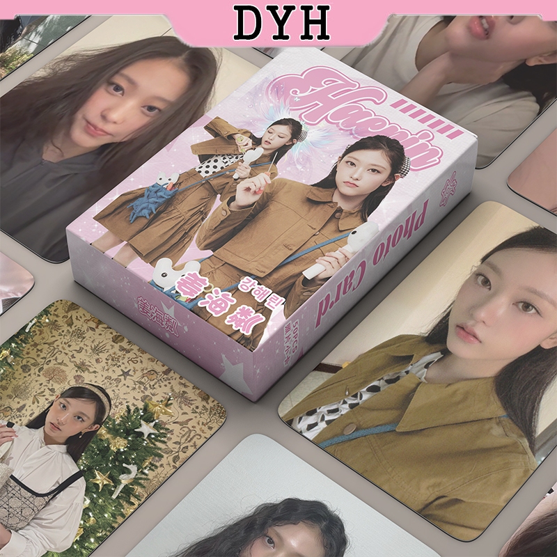 50 Cái / hộp NewJeans Haerin Laser Card Photocards Holographic LOMO ...