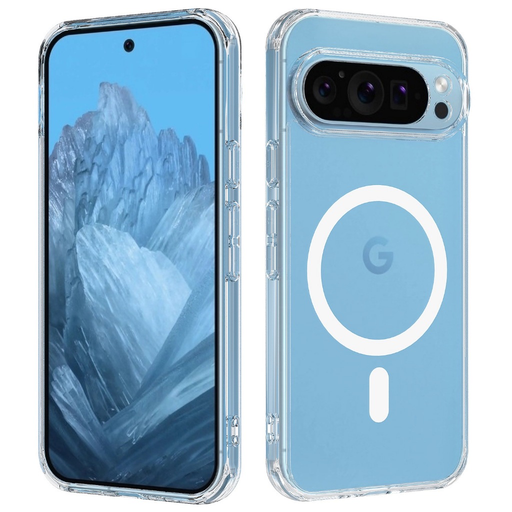 Ốp Điện Thoại Sạc Từ Tính Trong Suốt Cho Google Pixel 9 10 Pro XL 9A 8A ...