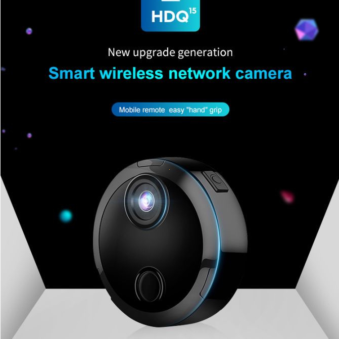 HDQ15 1080p Hd Camera Mini An Ninh Không Dây Gia Đình Wifi Phát Hiện ...
