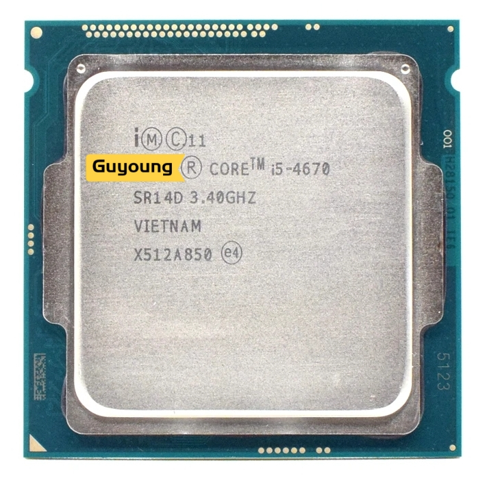 Bộ xử lý CPU YZX Core i5 4670 i5-4670 SR14D 3.4GHz 6MB Ổ cắm LGA 1150 ...