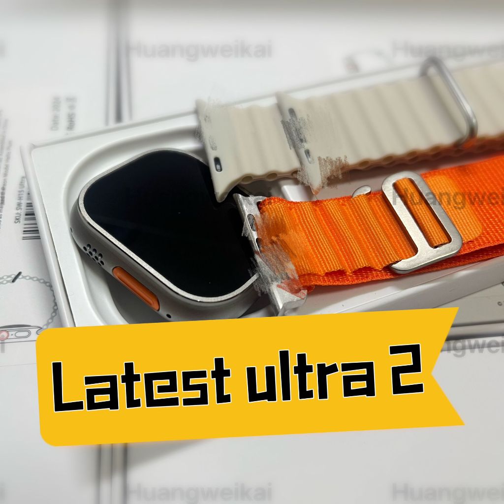 Amoled 2025 H16 ultra TOP Ultra2 hello PLUM smartwatch NFC 49mm thể thao thông minh vòng đeo tay ...