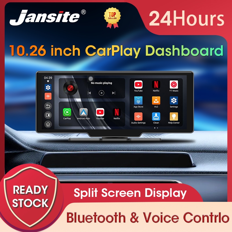 Jansite 10.26 inch Android car dash cam Màn Hình Cảm Ứng Bảng Điều Khiển GPS Phía Sau camera ...