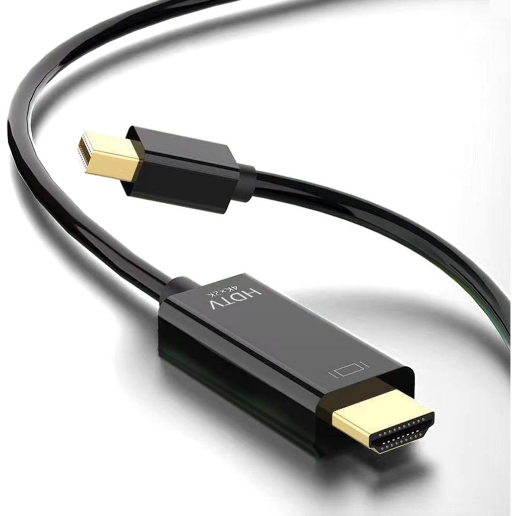 Cáp DisplayPort Mini sang HDMI 1.8m 4K @ 60Hz, Tương thích với MacBook ...