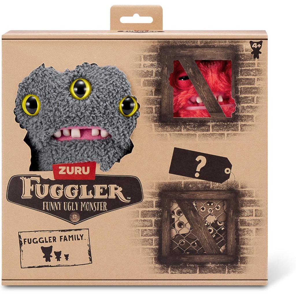 Fugglers Family của ZURU Quái vật xấu xí ngộ nghĩnh, Sang trọng, sưu tập, Đồ chơi (Reeko ...