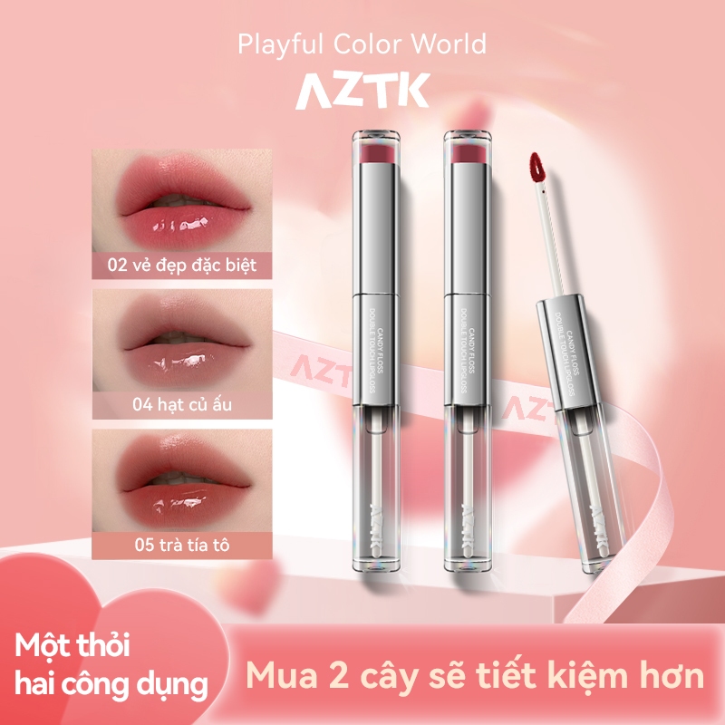 Son bóng hai đầu Aztk Hold Makeup1.7g+1.7ml | Shopee Việt Nam
