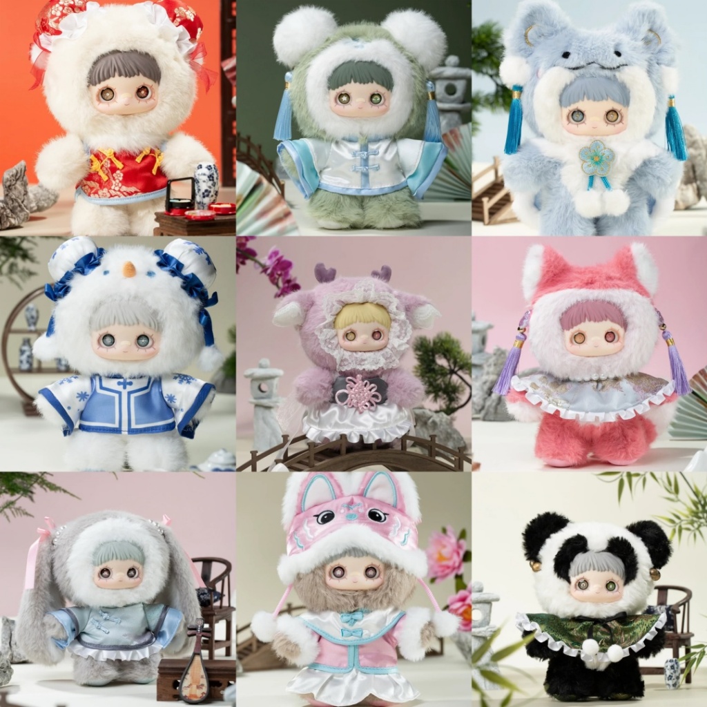 Maymei Poem Of Spring Series Vinyl Face Plush Blind Box V3 Trọn Bộ (8 ...
