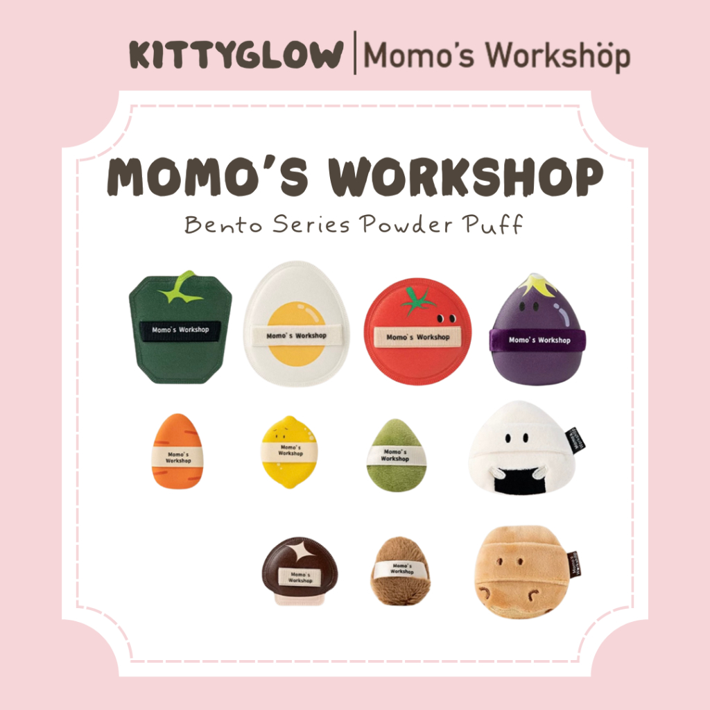 MOMO 'S WORKSHOP Bento Series Powder Puff | Shopee Việt Nam