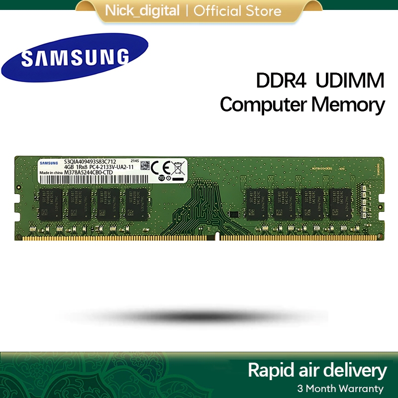 Samsung RAM DDR4 cho PC 4GB 8Gb 16GB DDR4 2133Mhz 2400Mhz 2666Mhz ...
