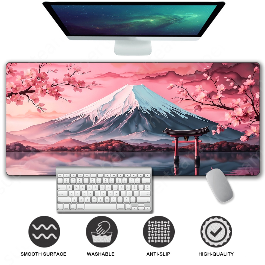 Mt Fuji Mouse Pad XXL, Phụ kiện trang trí bàn làm việc văn phòng, Cây ...