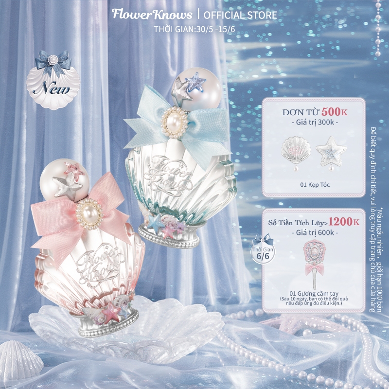 Nước hoa Flower Knows Shell 's Jewel Collection 50 ml | Shopee Việt Nam