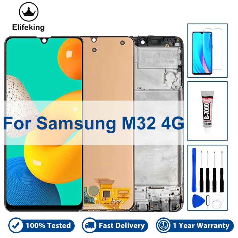 Màn Hình LCD Thử Nghiệm 100% Cho Samsung Galaxy M32 4G M325F Màn Hình ...