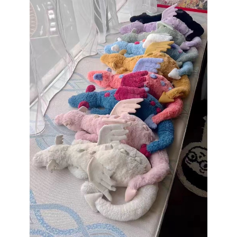 Jellycat Dragon Plush – Matcha, Sky, Persimmon, Trắng, Hồng Tuyết ...