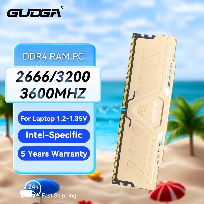 GUDGA Intel RAM DDR4 PC 8GB 16GB 2666Mhz 3200Mhz 3600Mhz XMP2.0 Chỉ ...