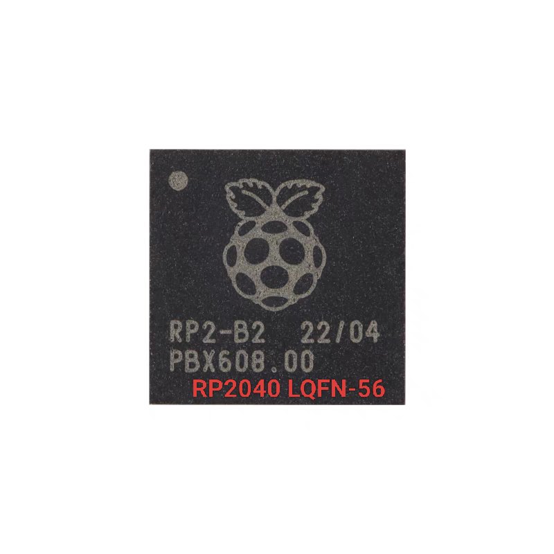 1 Cái RP2040 LQFN-56 raspberry Pi (bánh mâm xôi) ARM Cortex-M0 RAM 133 MHz 264KB MCU MCU / MPU ...