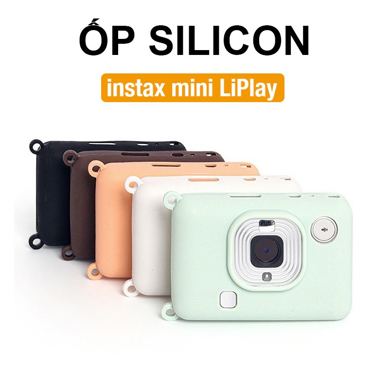 [Film Lab] ốp silicon Instax Mini LiPlay ốp bảo vệ cho máy ảnh CAA78 ...