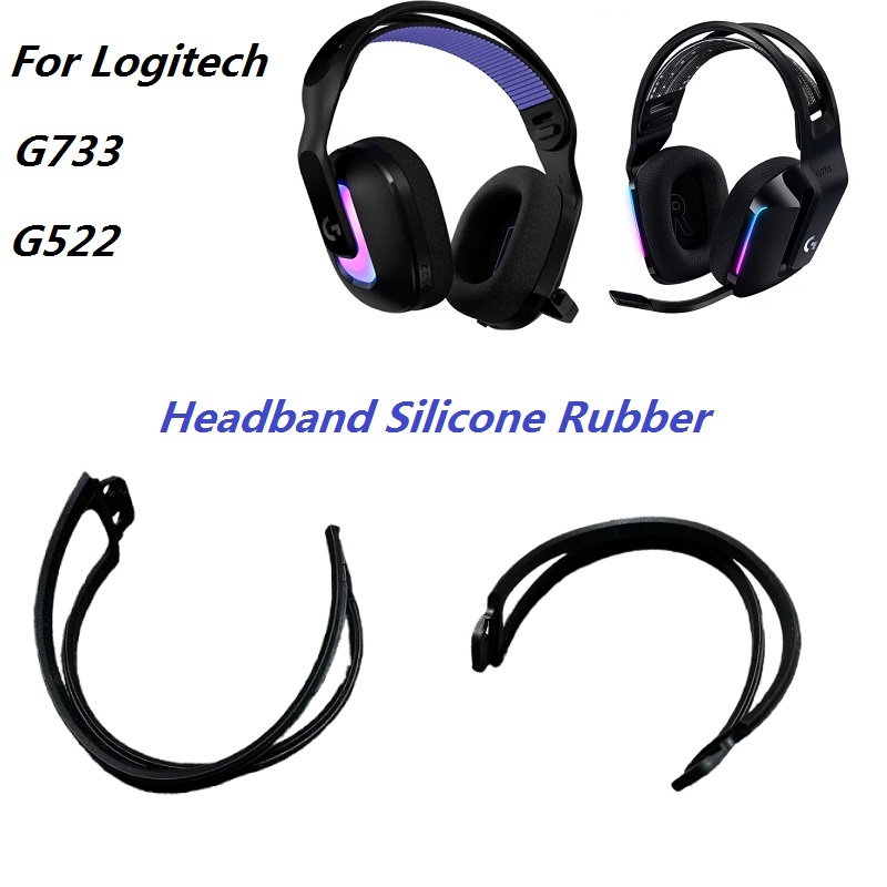 Băng Đô Cao Su Silicon Cho Logitech G733 G522 Tai Nghe Không Dây Thay ...