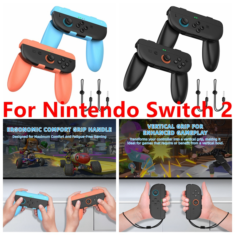 2 Tay Cầm 2 Trong 1 Tương Thích Với Nintendo Switch2 (2025) Joy-Con Chống Mài Mòn & Chống Trơn ...
