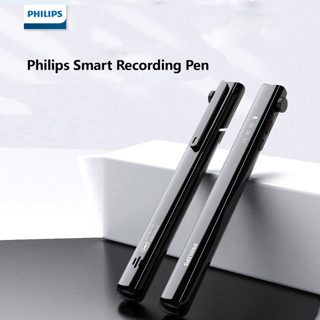Bút ghi Philips 32G Giảm tiếng ồn Âm thanh kích hoạt bằng giọng nói ...
