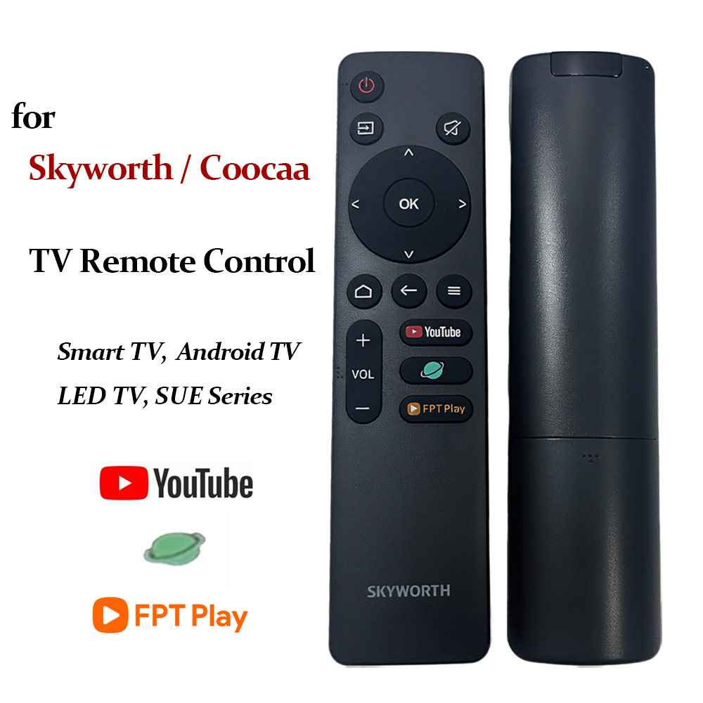 NiLANK Điều khiển TV Skyworth / CooCAA Remote Smart TV, Android TV, LED TV SUE Series | Shopee ...