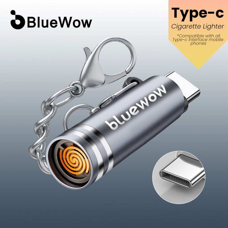 BlueWow Di Động Chống Gió Mini Điện Tử Bền Chịu Nhiệt Độ Cao Chống Bỏng Type-C | Shopee Việt Nam
