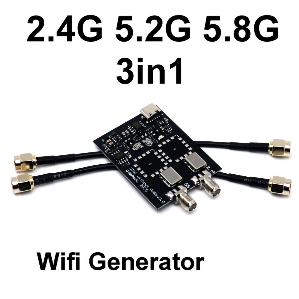 3in1 2.4Ghz 5Ghz 5.8Ghz VCO Máy Phát WiFi Bluetooth quét tín hiệu nguồn ...