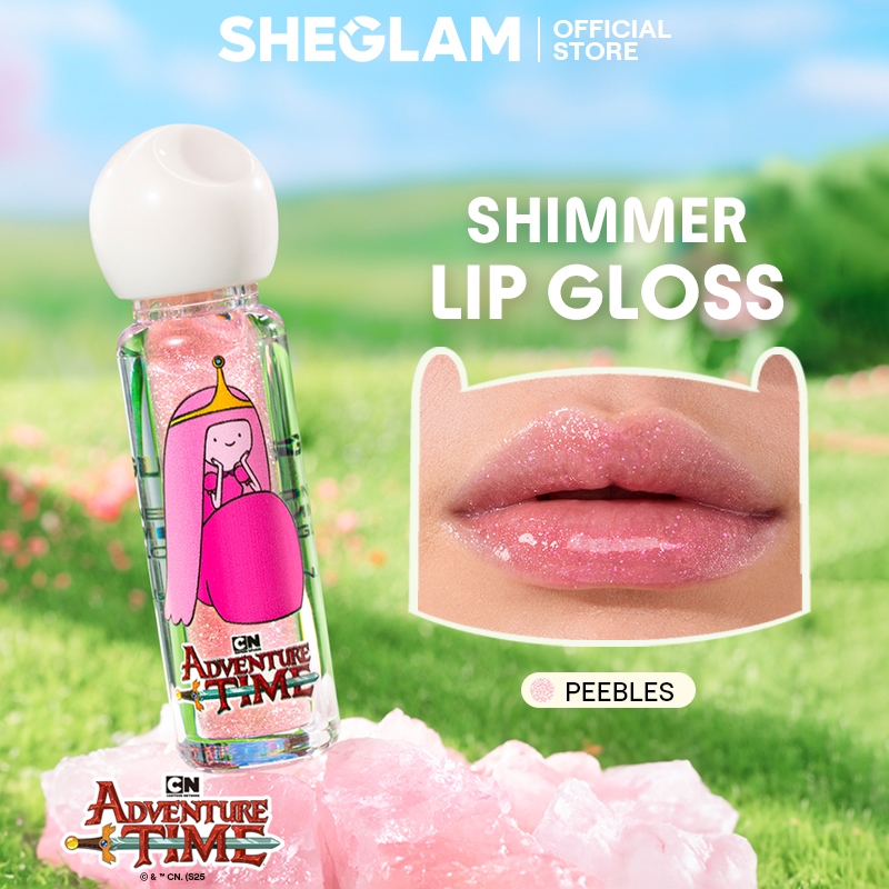 Adventure Time | Sheglam Heroes Only Shimery Lip Gloss-Peebles Dưỡng ẩm ...