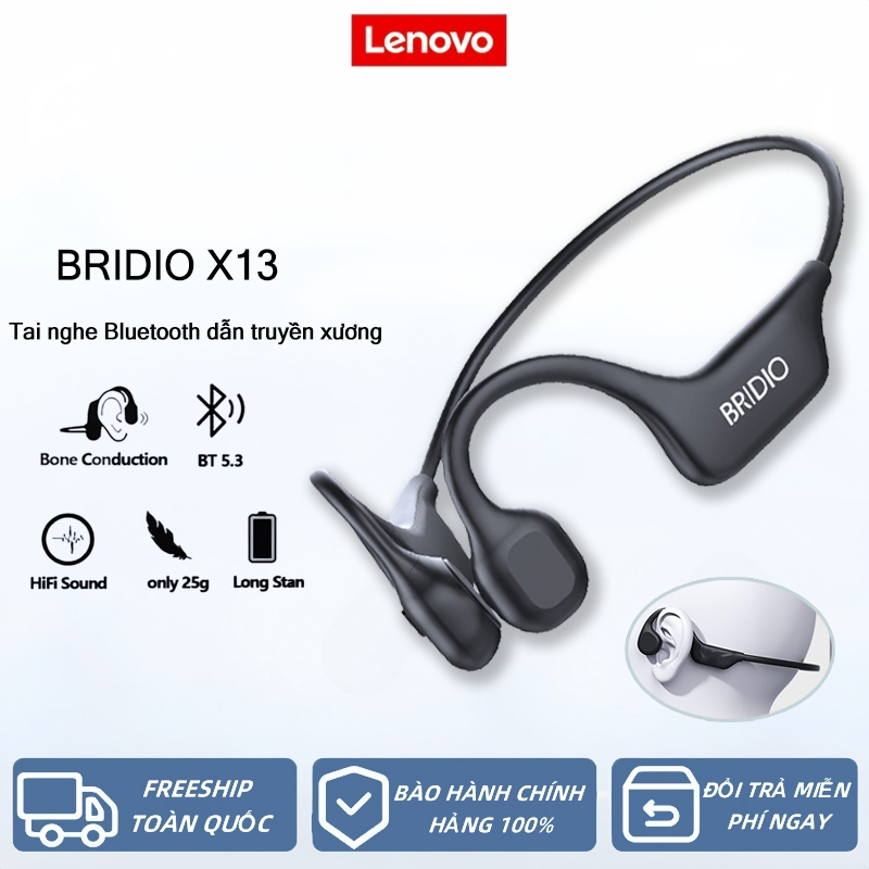 Tai Nghe Truyền Xương Thể Thao BRIDIO X13 Tai Nghe Ko Dây Bluetooth ...