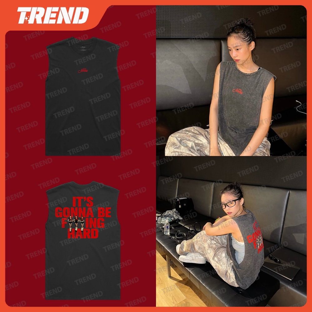 KPOP BLACKPINK Jennie Ruby Merch - Áo Tanktop Rửa Cotton Unisex, Thiết ...