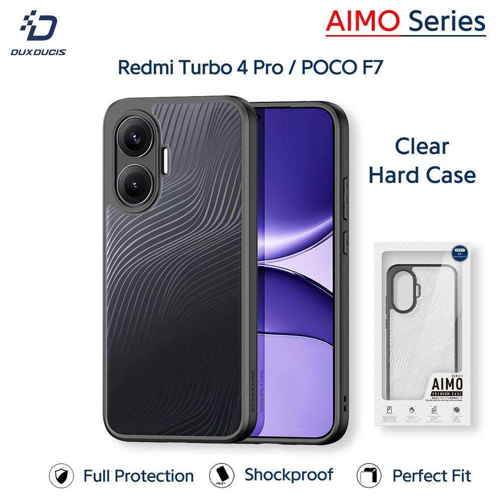 DUX DUCIS AIMO - Dành cho Ốp lưng Xiaomi POCO F7 / Redmi Turbo 4 Pro - Ốp cứng chống rơi trong ...