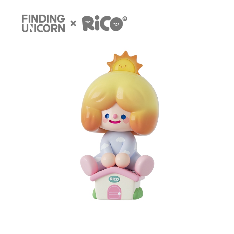FINDING UNICORN RiCO Happy Room Tour Series Blind Box（Single Box 1Pc ...