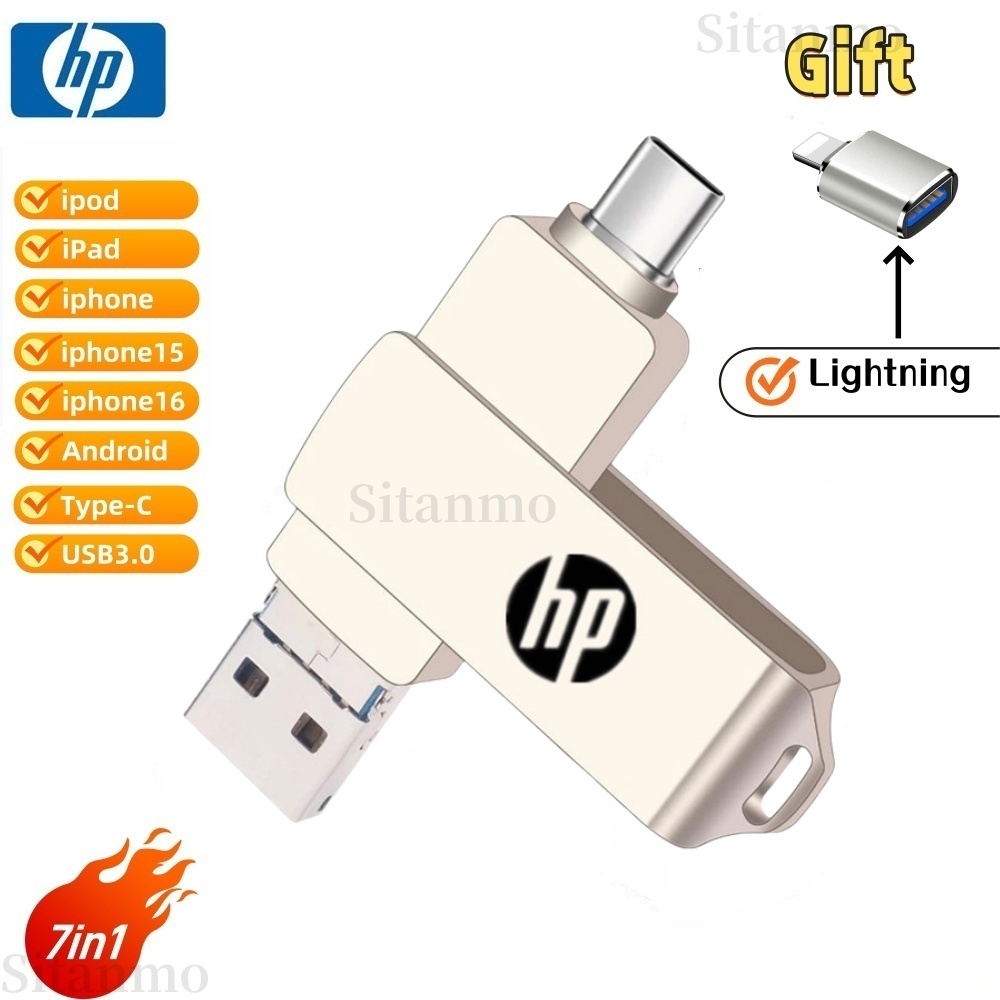 HP 4 trong 1 2TB OTG Pendrive OTG USB Flash Drive Android TypeC ...
