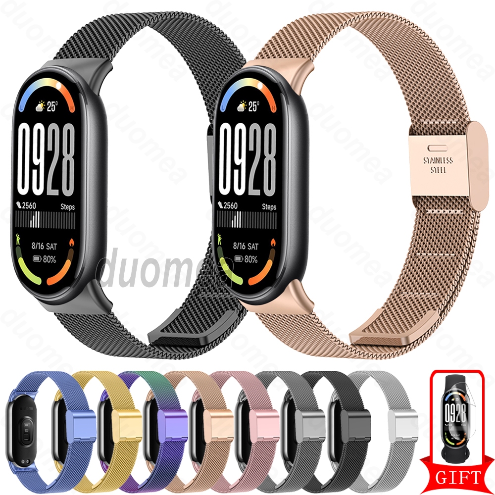 Dây đeo bằng thép không gỉ Vòng đeo tay kim loại Phụ kiện cho Xiaomi ...