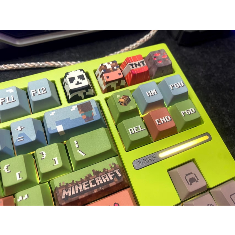 [Chỉ Keycap] Minecraft Keycaps 139 Phím PBT Dye-sub Cherry Profile cho ...