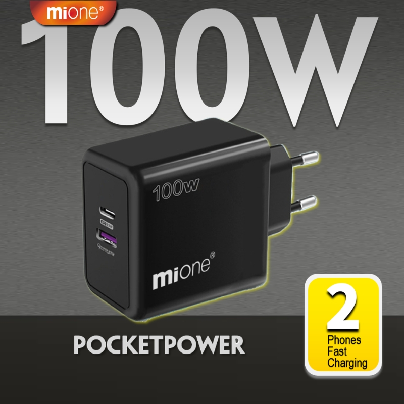 Bộ sạc nhanh Mione 100W Bộ chuyển đổi USB Type C PD Cho 15 16 Pro Max ...
