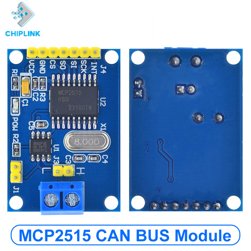 MCP2515 CAN Bus Driver Module Board TJA1050 Thu SPI Cho 51 ARM Bộ Điều Khiển Giao Diện Mô Đun ...