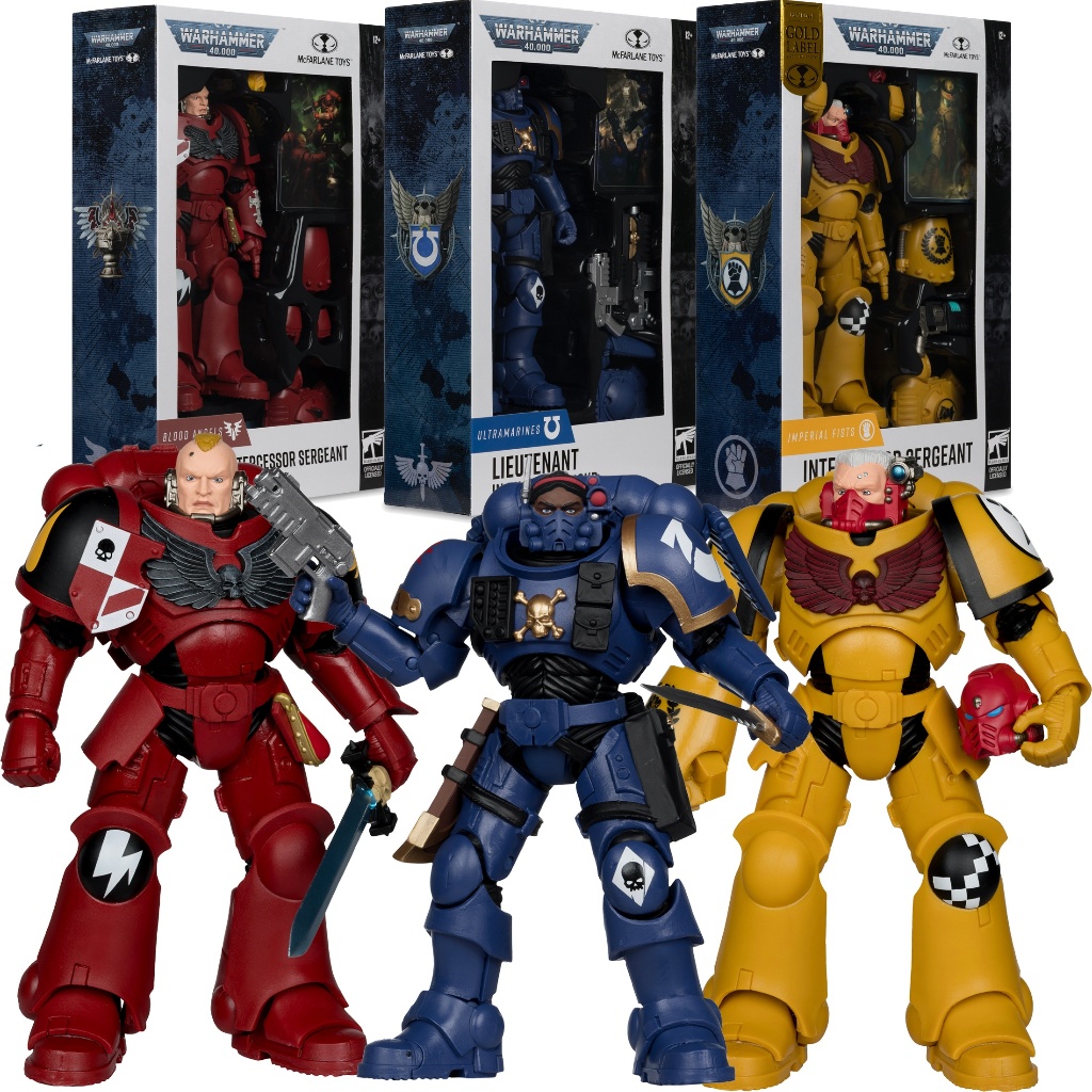 McFarlane Toys Warhammer 40.000 Game Series Intercessor Sergeant ...