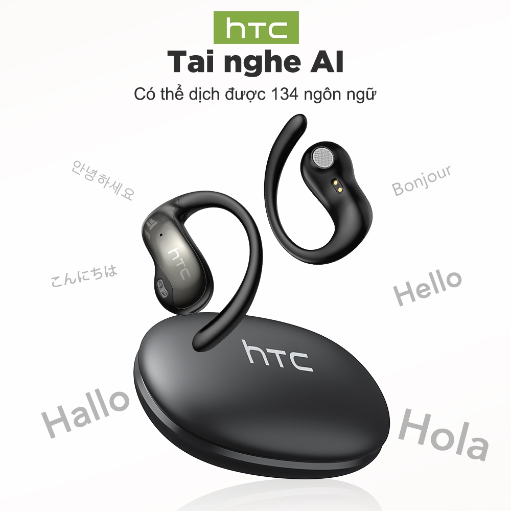 HTC NE19 AI tai nghe dịch thuật V6.0 Tai Nghe Bluetooth Khử ồn thông ...