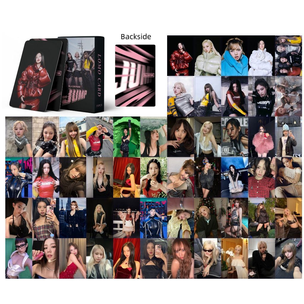 50-55 Chiếc BLACK-PINK Mantra Laser Holographic Lomo Cards THE GIRLS ...