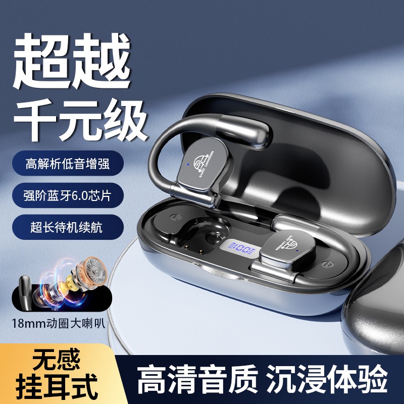 Tai nghe Bluetooth Loại tai treo loa lớn Tai nghe thể thao không dây TWS chất lượng cao | Shopee ...