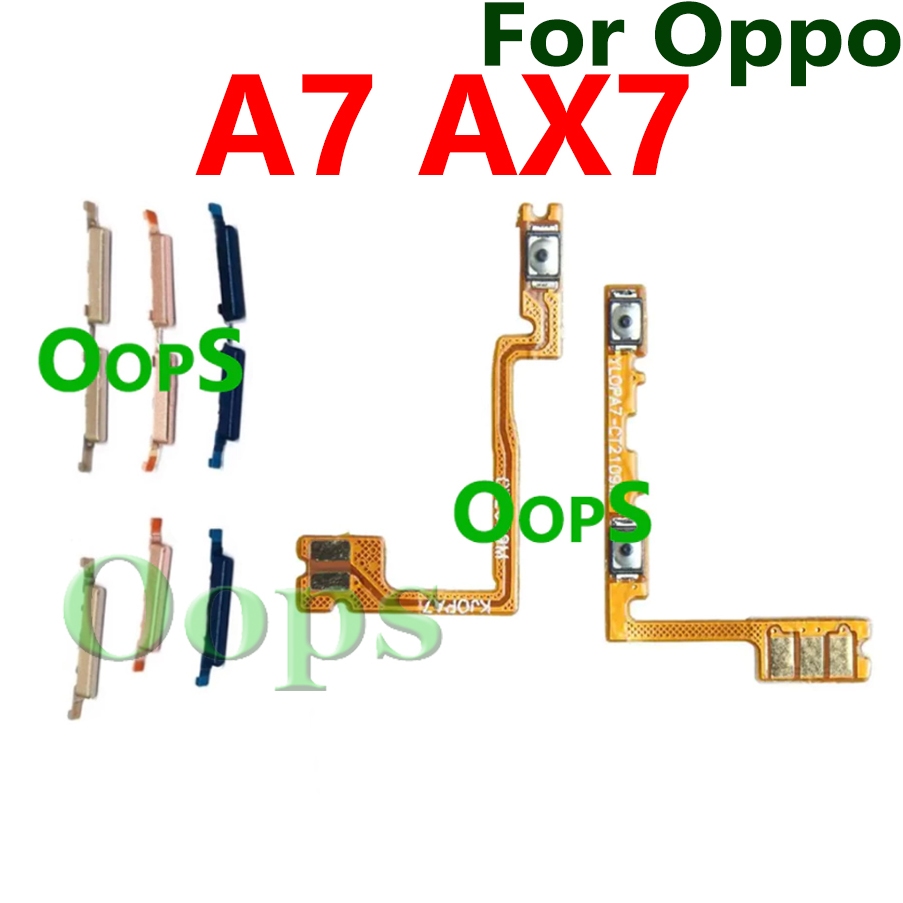Nút bật nguồn Tắt âm lượng Flex cho OPPO A7 AX7 CPH1901 CPH1903 CPH1905 ...