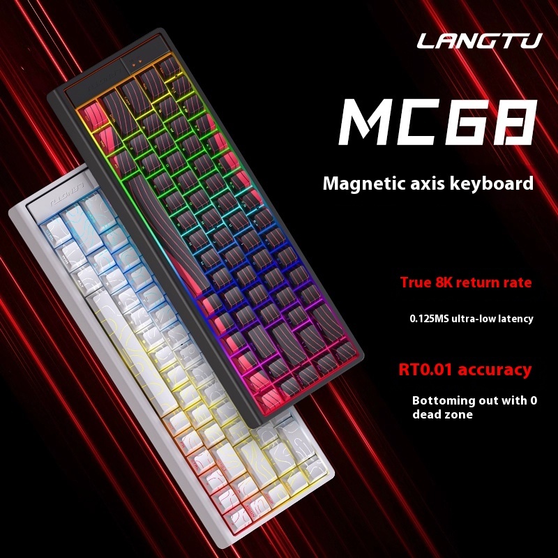 Bàn phím chuyển đổi từ tính LANNGTU MC68 | Kích hoạt nhanh RT 0,01mm ...