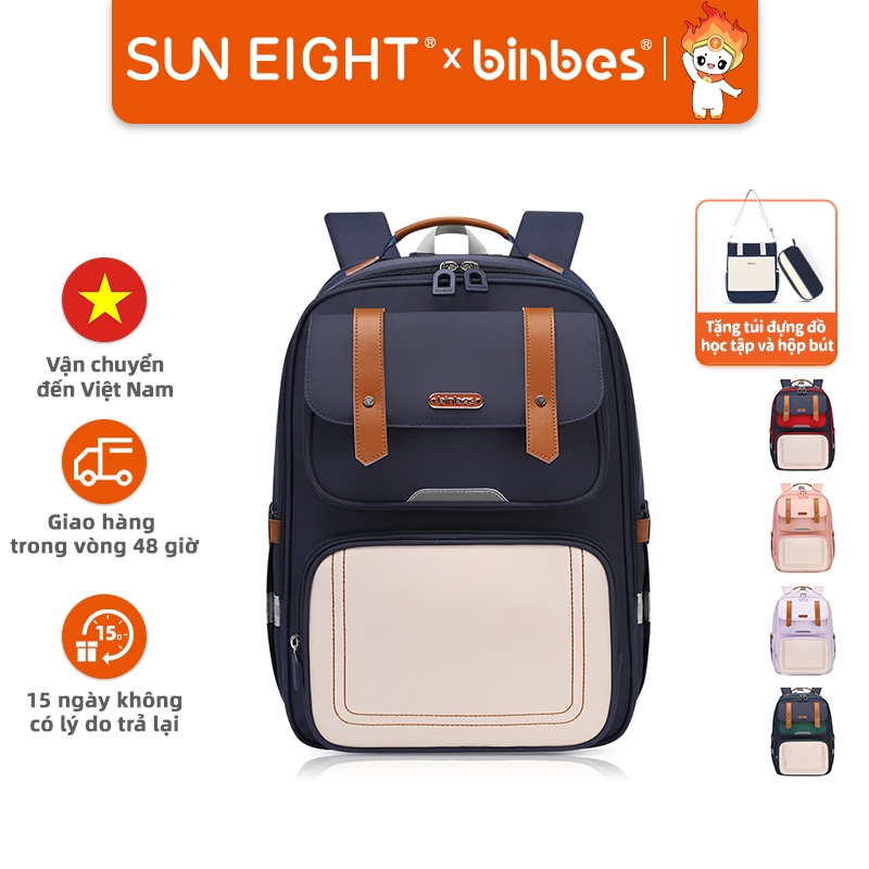 Sun Eight X Binbes balo học sinh chống gù balo đi học tiểu học nhiều ...